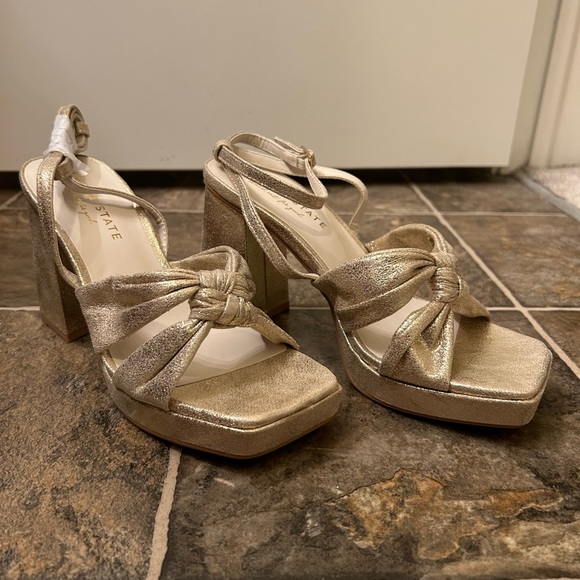 Altar'd State | Shoes | Altard State Heeled Sandals Size 7 | Poshmark
